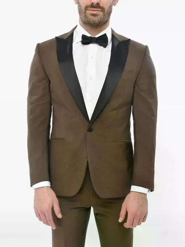 Corneliani Satin-lapel Suit