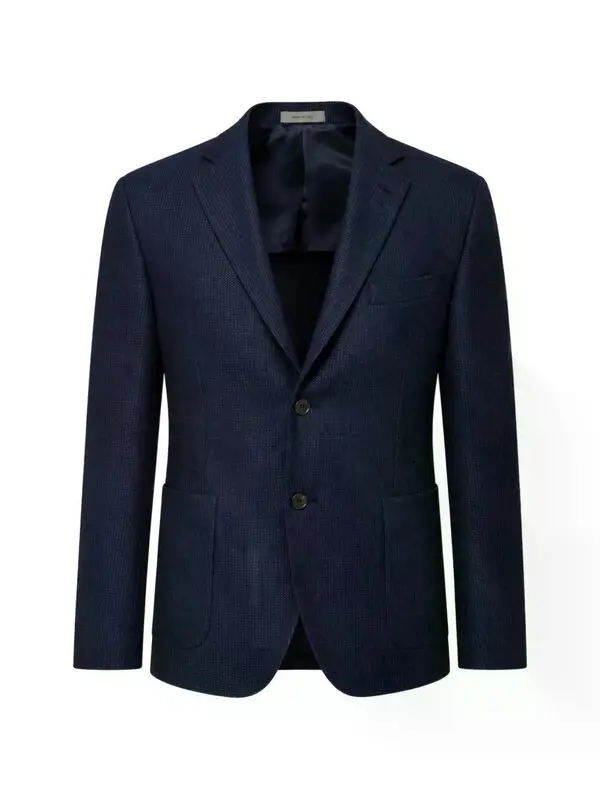 Corneliani Micro-patterned Single-breasted Jacket