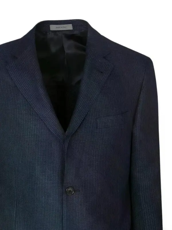 Corneliani Micro-patterned Single-breasted Jacket