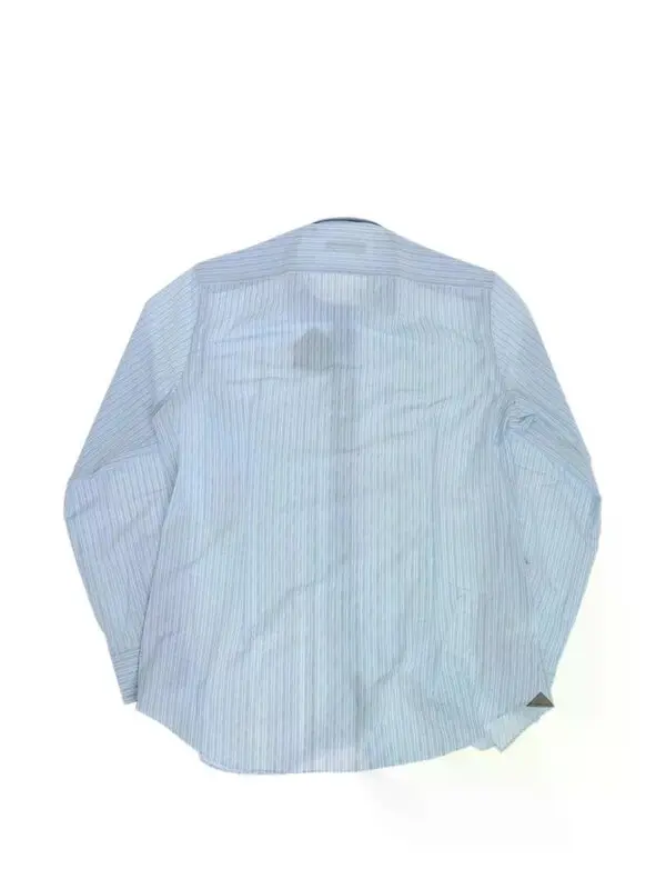Corneliani Striped French-collar Shirt