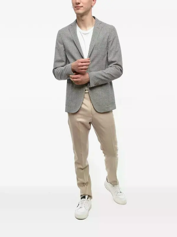 Corneliani Gingham Unlined Blazer