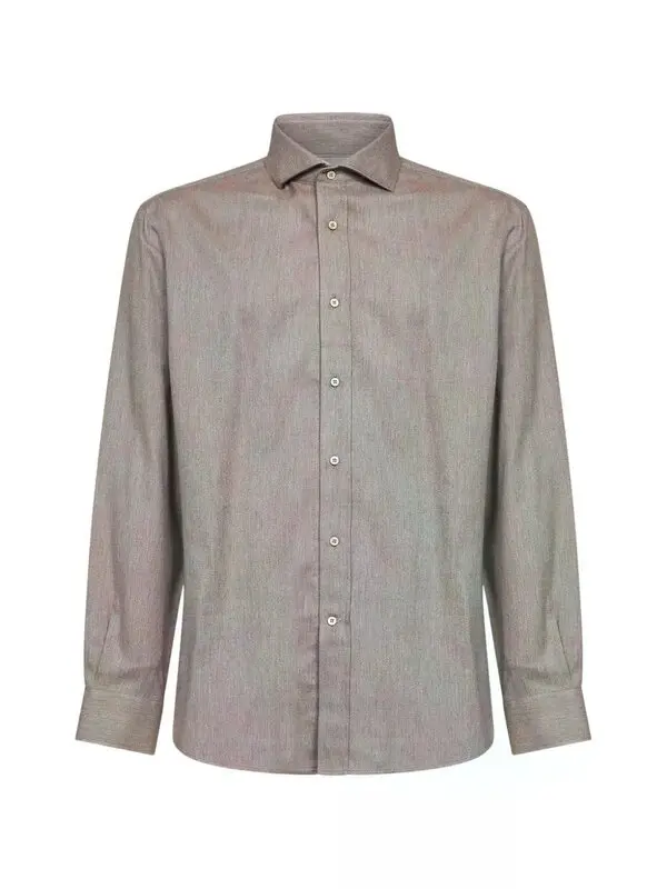 Brunello Cucinelli Spread-collar Button-down Shirt