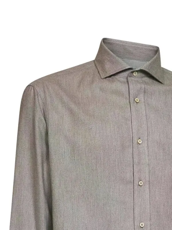 Brunello Cucinelli Spread-collar Button-down Shirt
