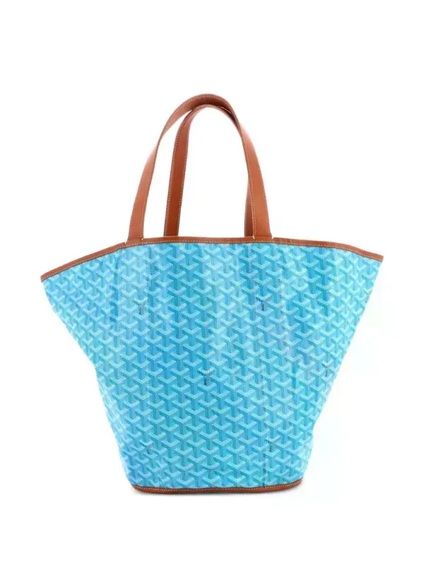 Goyard Belharra Reversible Coated Canvas Tote Bag