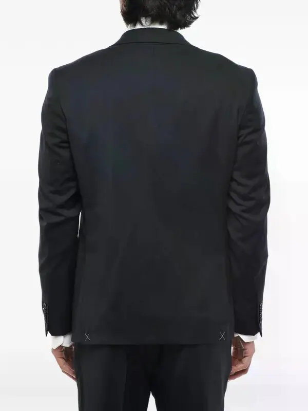 Corneliani Cc Collection Peak-lapel Three-piece Suit