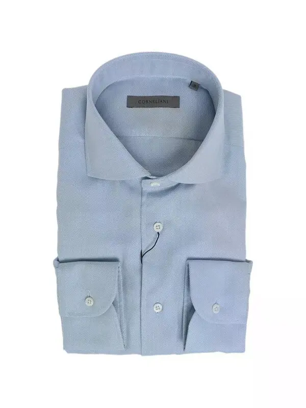 Corneliani French-collar Cotton Shirt
