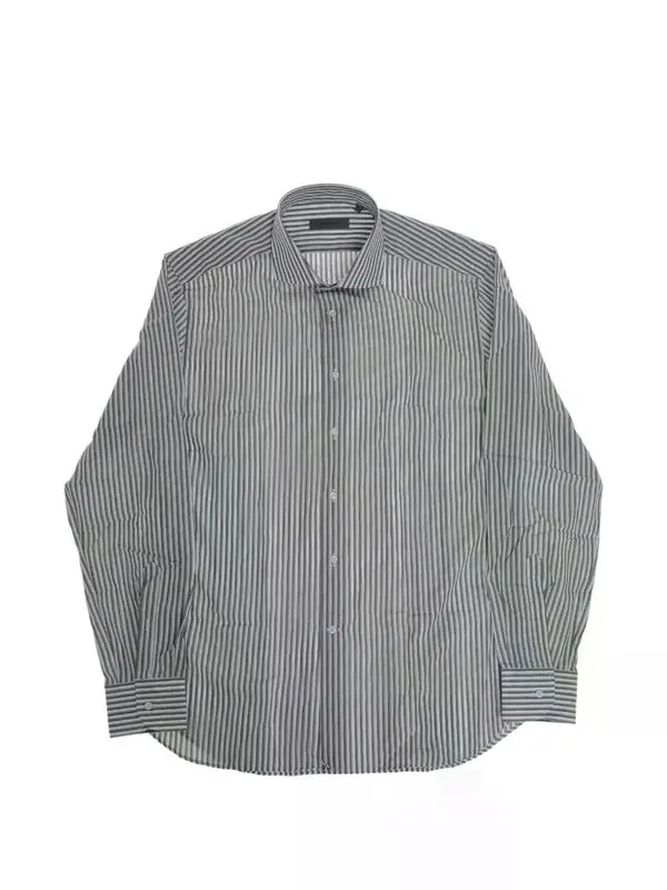 Corneliani Striped Cotton Shirt