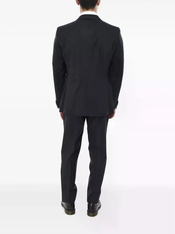 Corneliani Satin-lapel Three-piece Suit