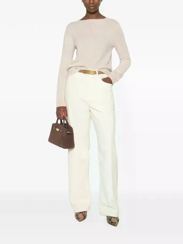 Eric Bompard Crew Neck Long Sleeve Sweater