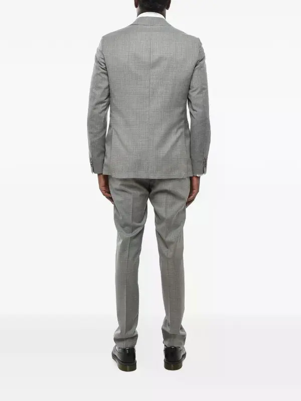Corneliani Cc Collection Plaid Single-breasted Suit