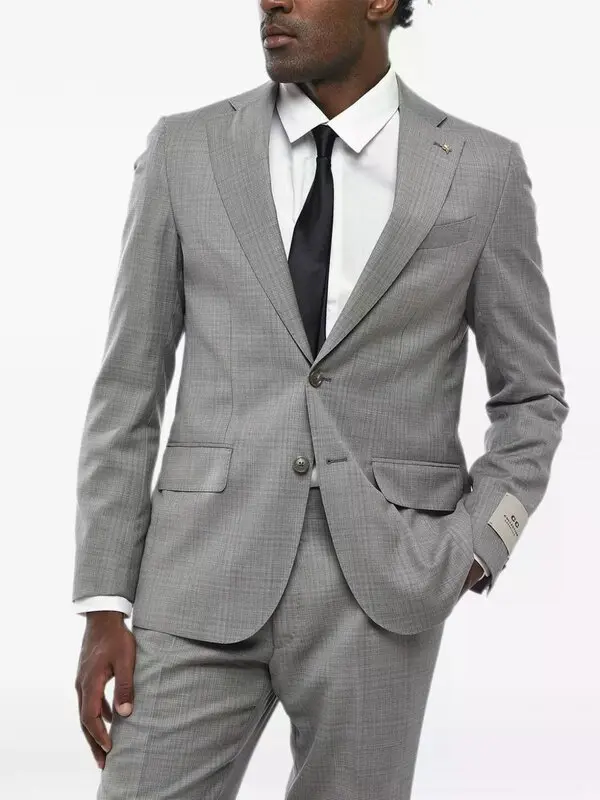 Corneliani Cc Collection Plaid Single-breasted Suit