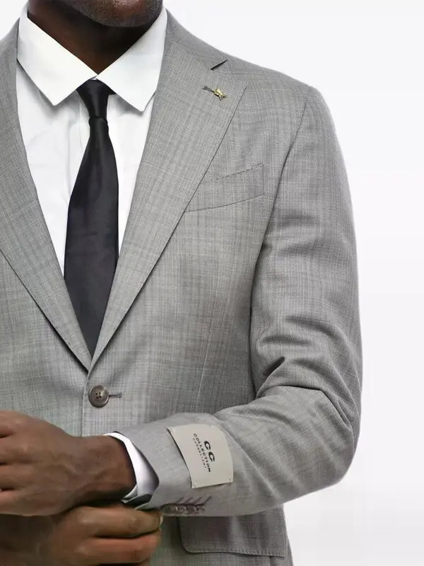 Corneliani Cc Collection Plaid Single-breasted Suit
