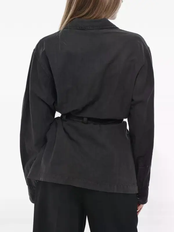 Aspesi Belted Four-pocket Blouse
