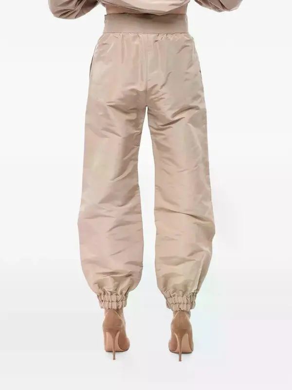 SUPER BLOND Silk Organza Balloon Trousers