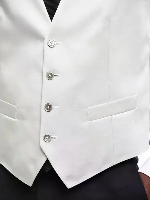Corneliani V-neck Button-up Waistcoat