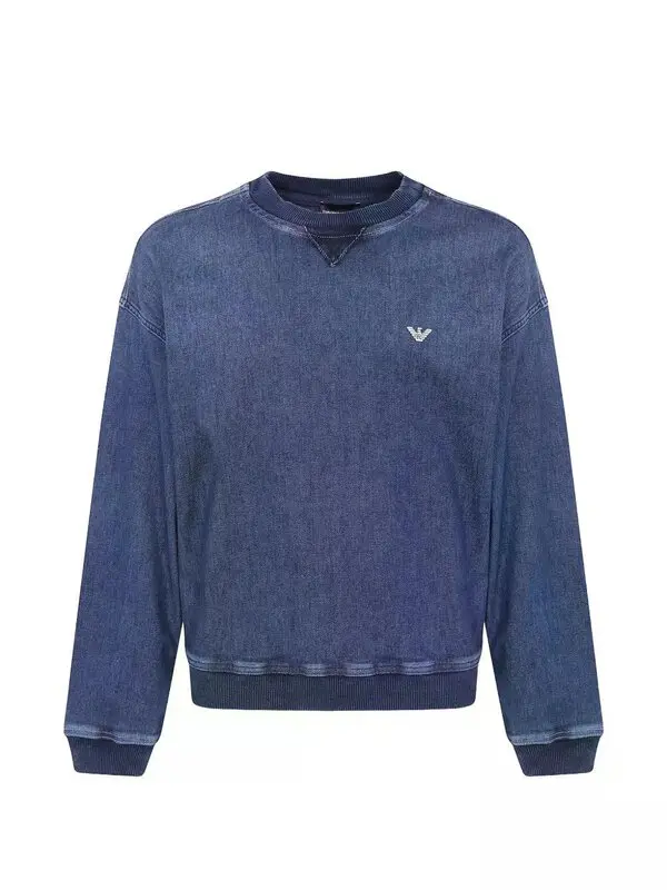 Emporio Armani Denim Sweatshirt