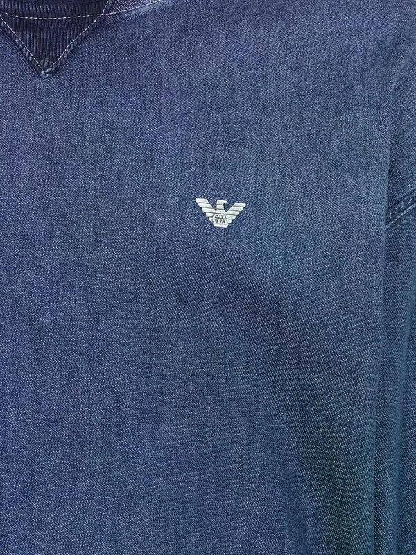 Emporio Armani Denim Sweatshirt