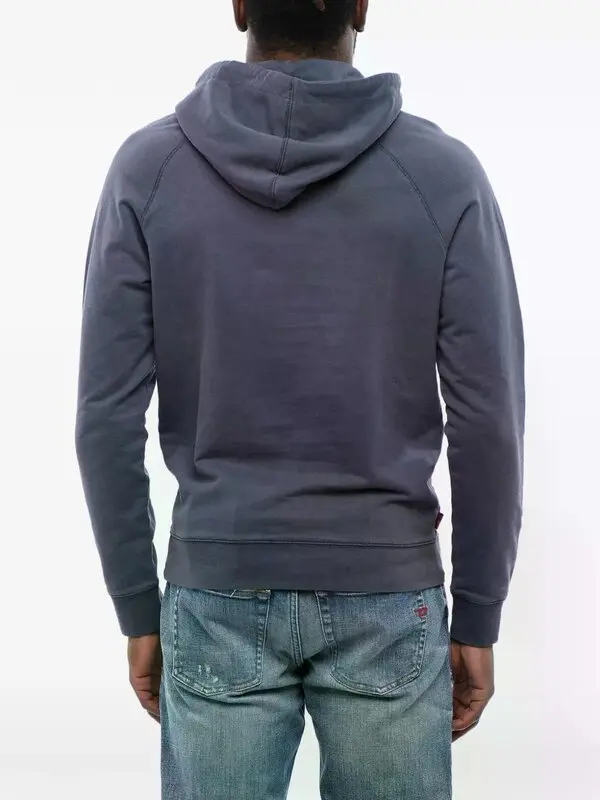 Woolrich Brushed Cotton Drawstring Hoodie