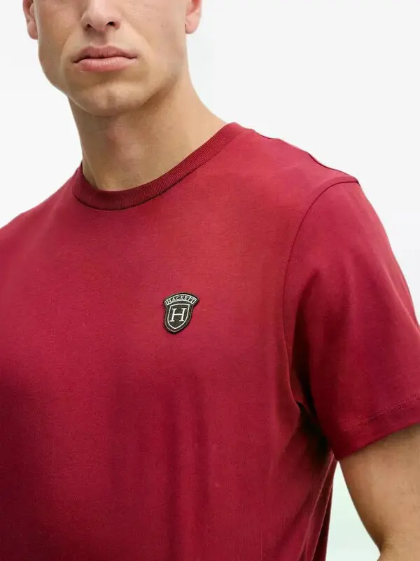 HACKETT LONDON Logo-patch T-shirt