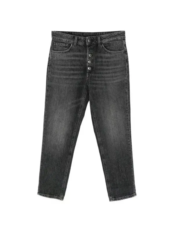 DONDUP Koons Button-fly Cropped Jeans