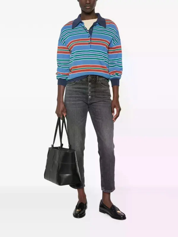 DONDUP Koons Button-fly Cropped Jeans