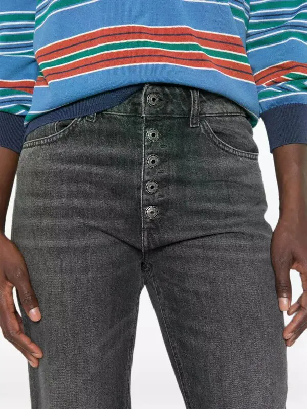 DONDUP Koons Button-fly Cropped Jeans