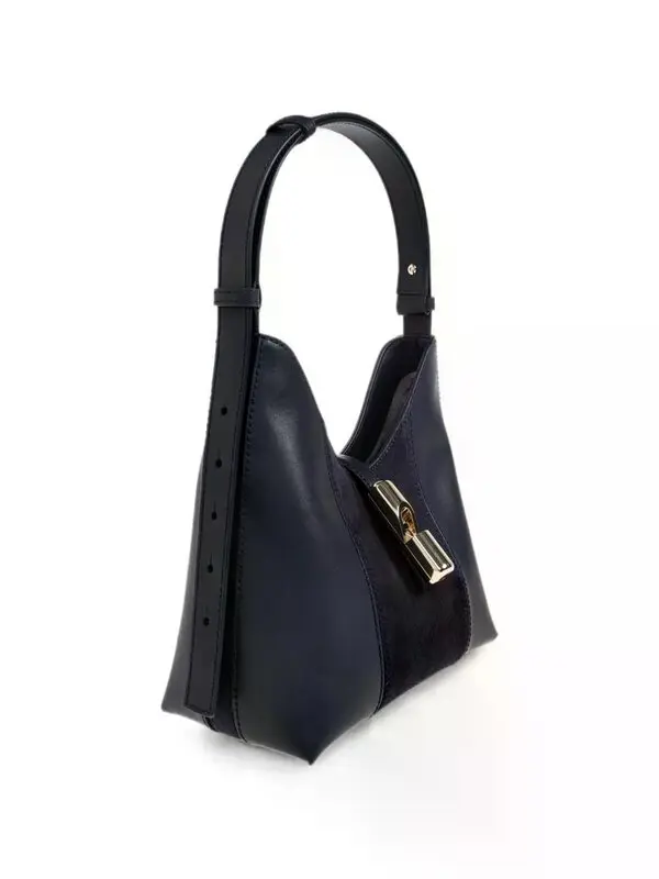 Furla Goccia Panelled Leather Shoulder Bag