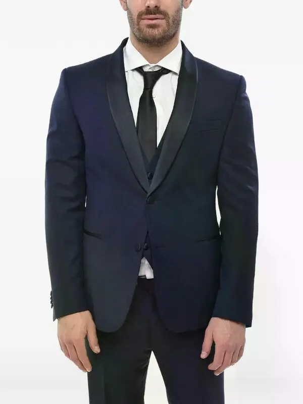 Corneliani Satin Shawl-lapel Single-breasted Suit