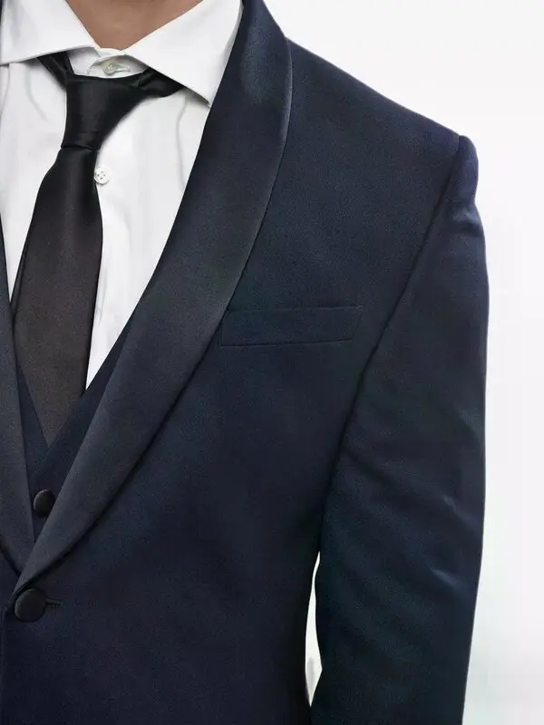Corneliani Satin Shawl-lapel Single-breasted Suit