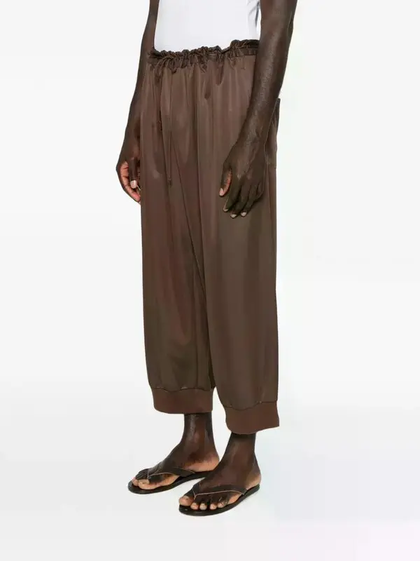JEAN PAUL GAULTIER 1990s Drawstring-waist Track Pants