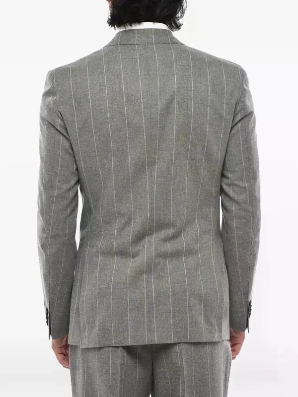 Corneliani Cc Collection Pinstripe Single-breasted Suit