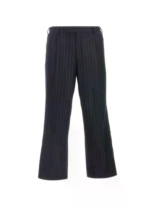 PT TORINO Quindici Pinstripe-pattern Trousers