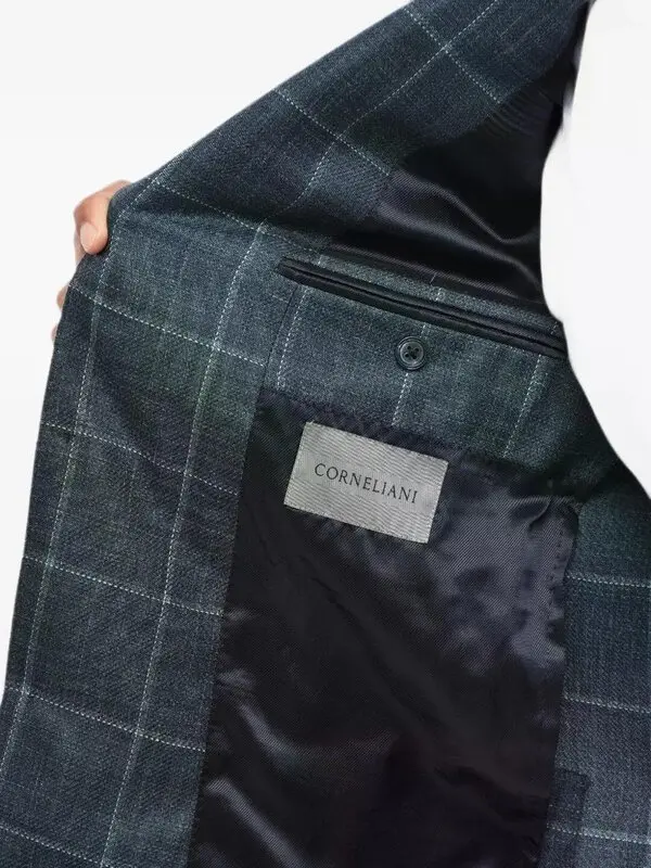Corneliani Gate Windowpane Jacket