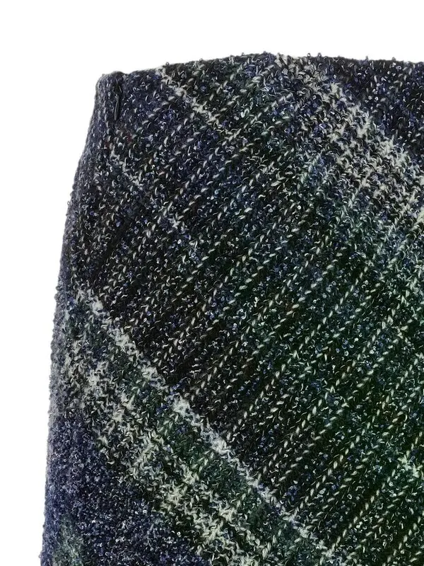 Missoni Wool-blend Check Mini Skirt