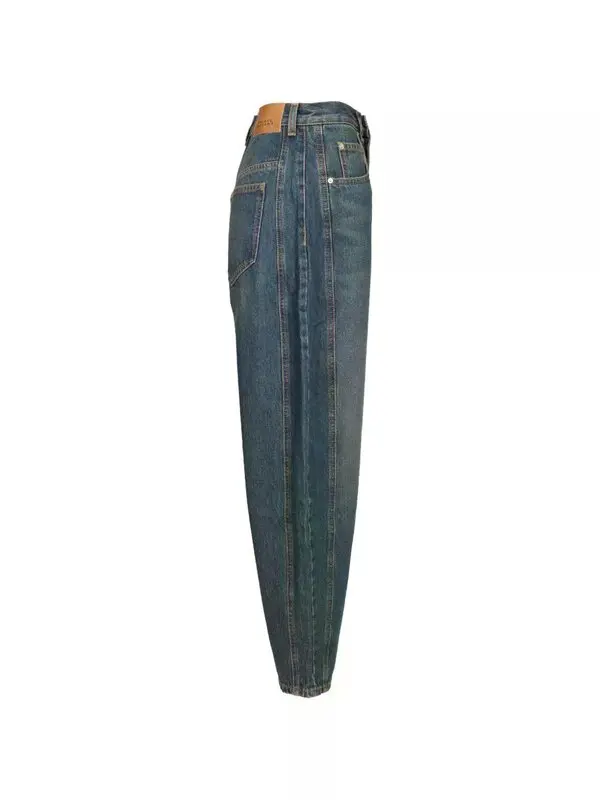 Isabel Marant Étoile Oriane-gz Panelled Jeans