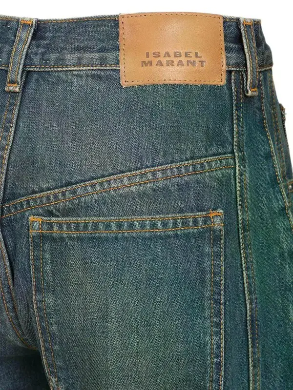 Isabel Marant Étoile Oriane-gz Panelled Jeans