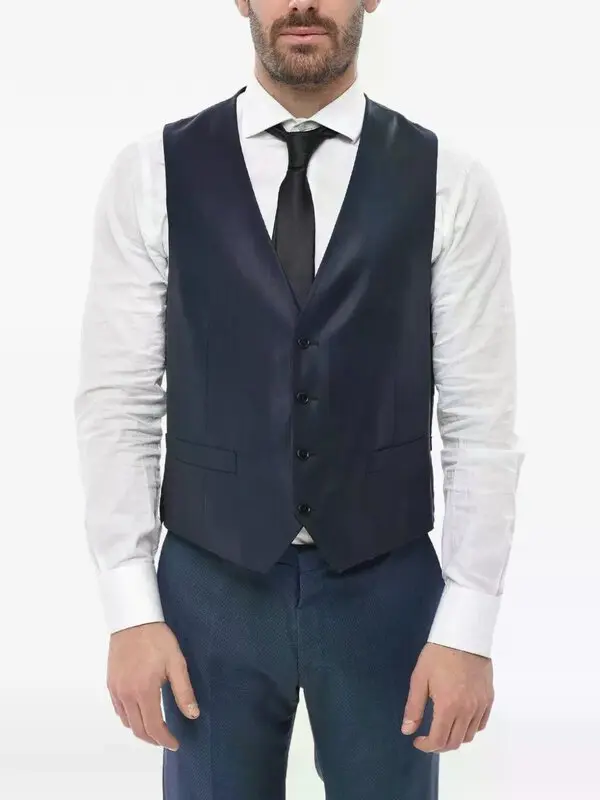 Corneliani Satin-finish Wool Jacket
