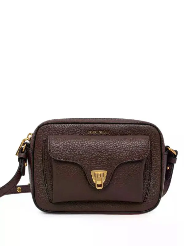 COCCINELLE Pebbled Leather Crossbody Bag