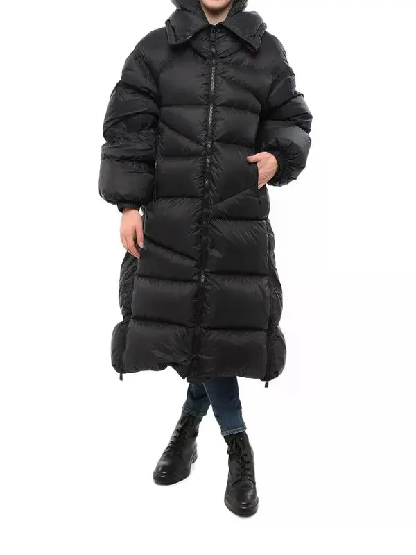 Bacon Quilted Hooded Down Jacket