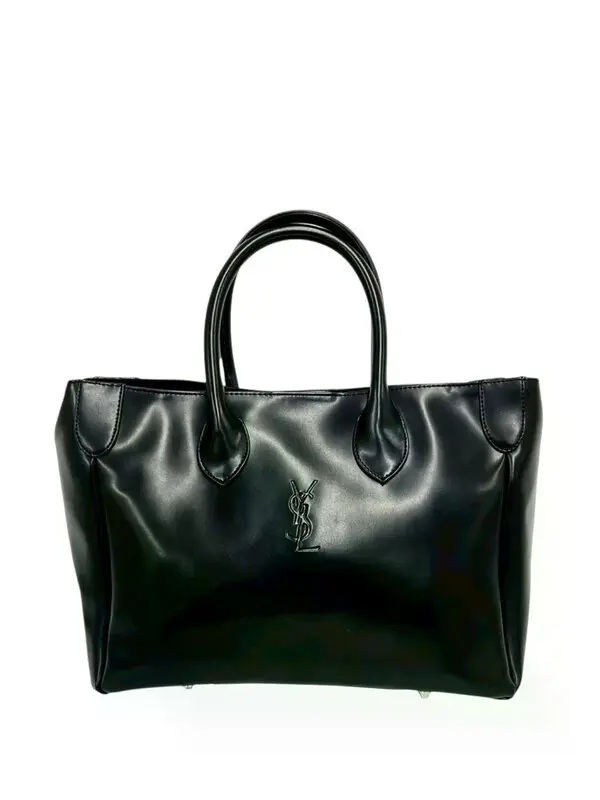 Saint Laurent 20th Century Leather Tote Bag