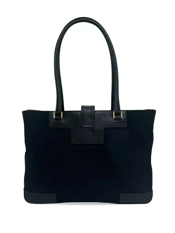 Gucci 2000-2015 Canvas Tote Shoulder Bag