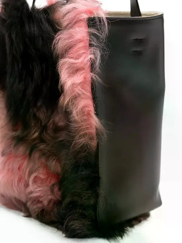 Marni Museo Soft Shearling Tote Bag