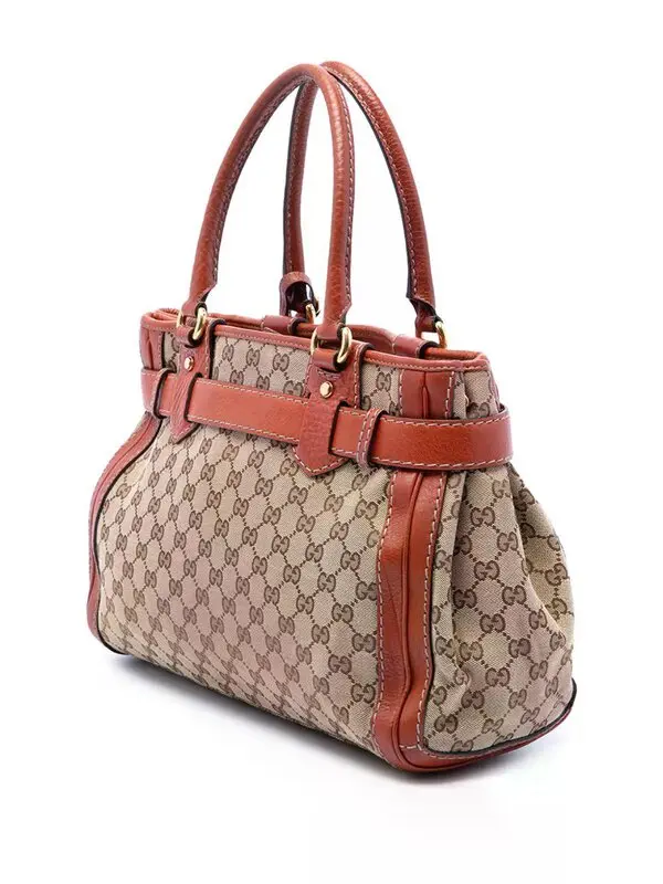 Gucci Gg Canvas Running Tote Bag