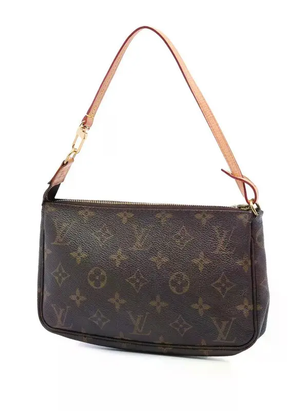LOUIS VUITTON 2000 Monogram Pochette Accessoires Shoulder Bag