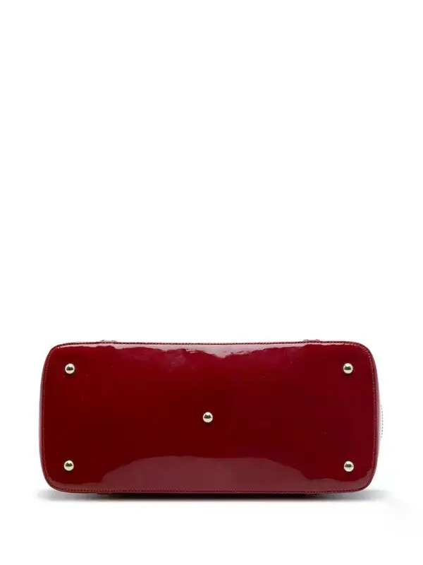Gucci 2016-2026 Large Microguccissima Patent Nice Dome Satchel