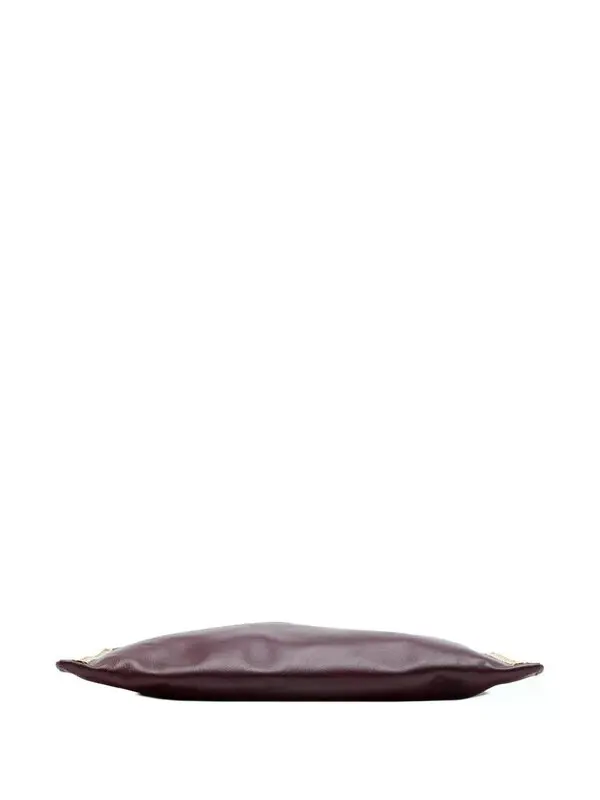 Miu Miu Studded Leather Zip Clutch Bag