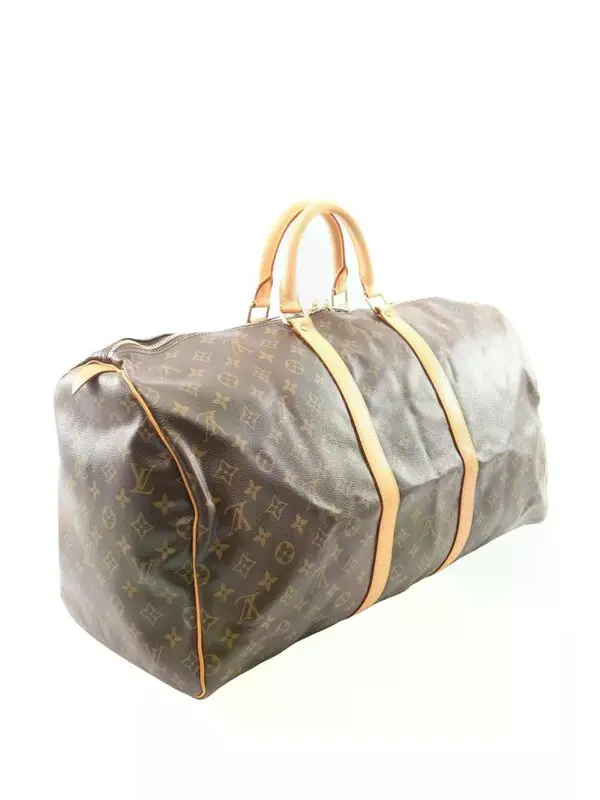 LOUIS VUITTON 2005 Monogram Keepall 55 Travel Bag
