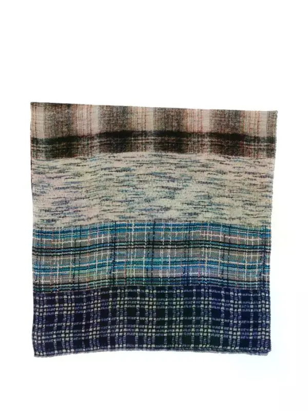 Faliero Sarti Frayed-edge Scarf - Black