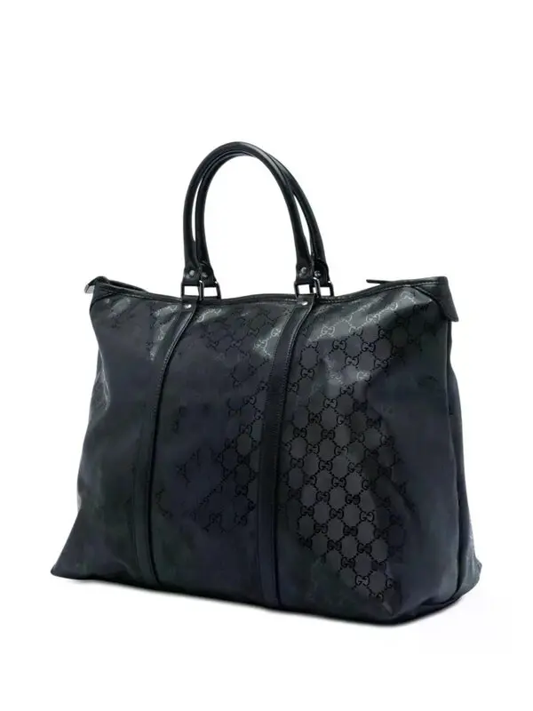 Gucci 2016-2026 Gg Imprime Weekender Travel Bag