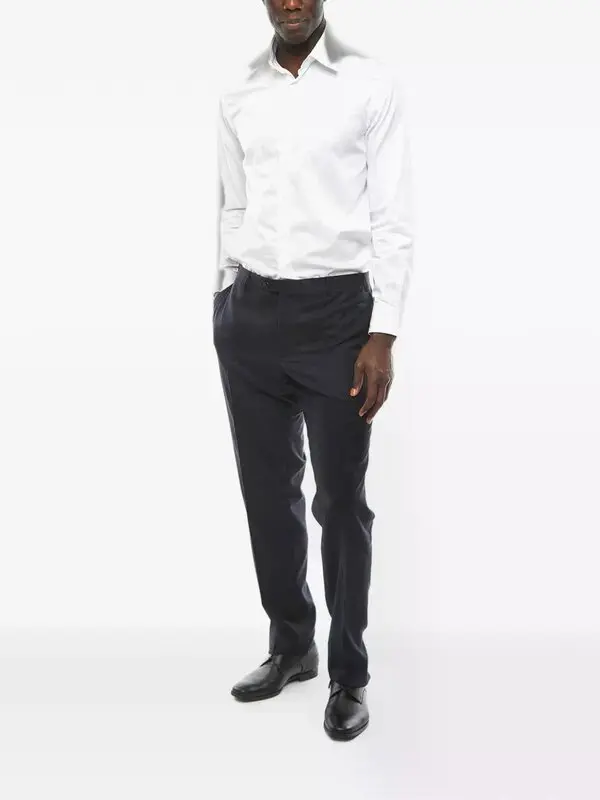 Corneliani Academy Virgin Wool Trousers